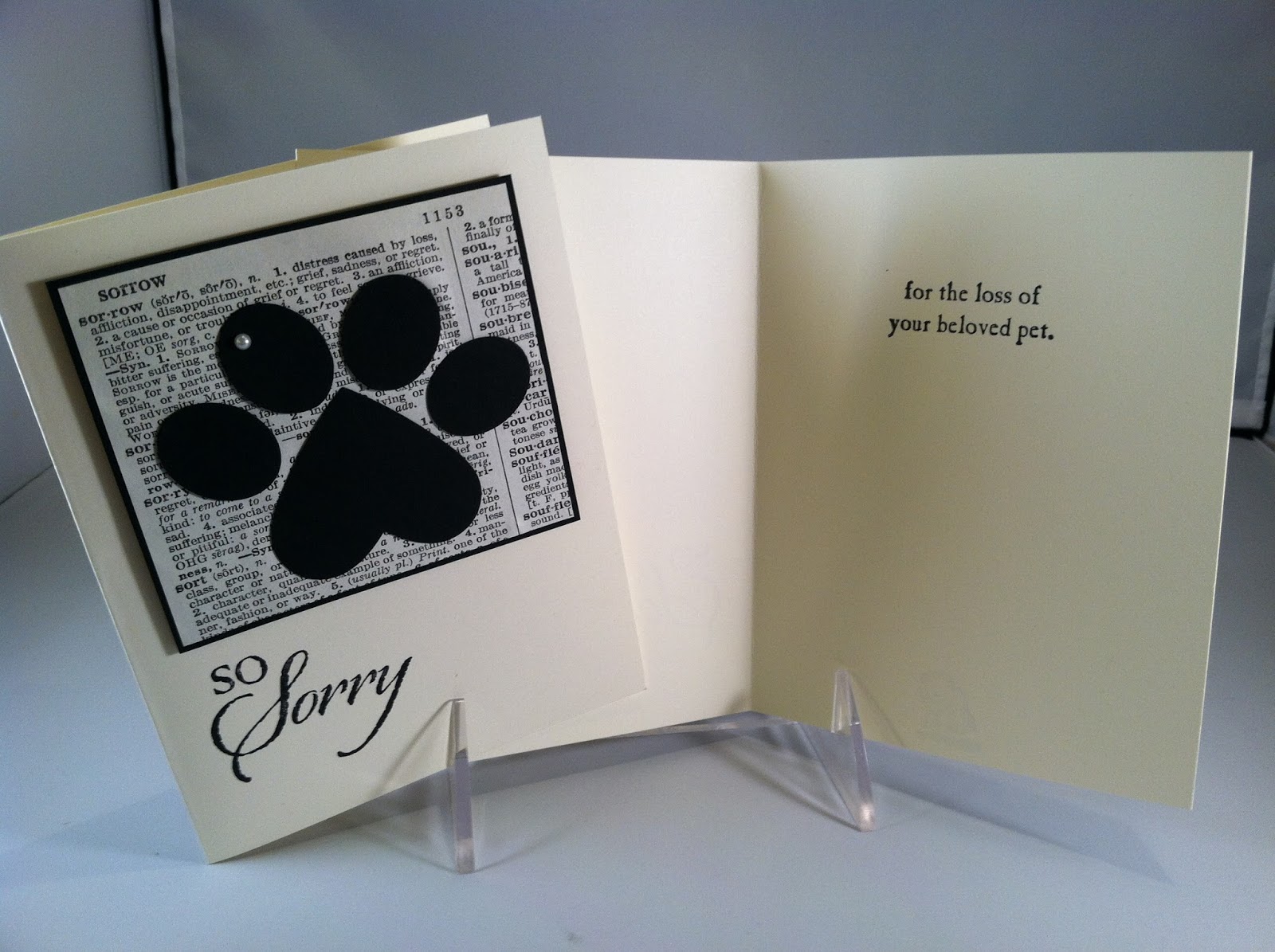 The Mane Idea: Paw Print Punch Art